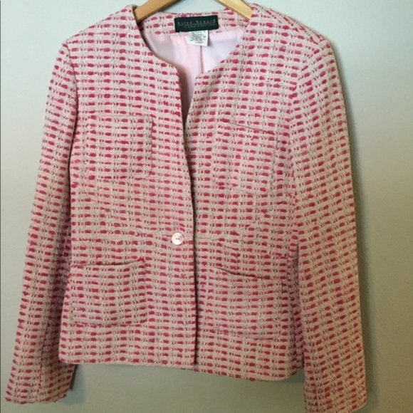Harve Benard | Jackets & Coats | Harve Benard Endless Rose Tweed 0 Silk ...